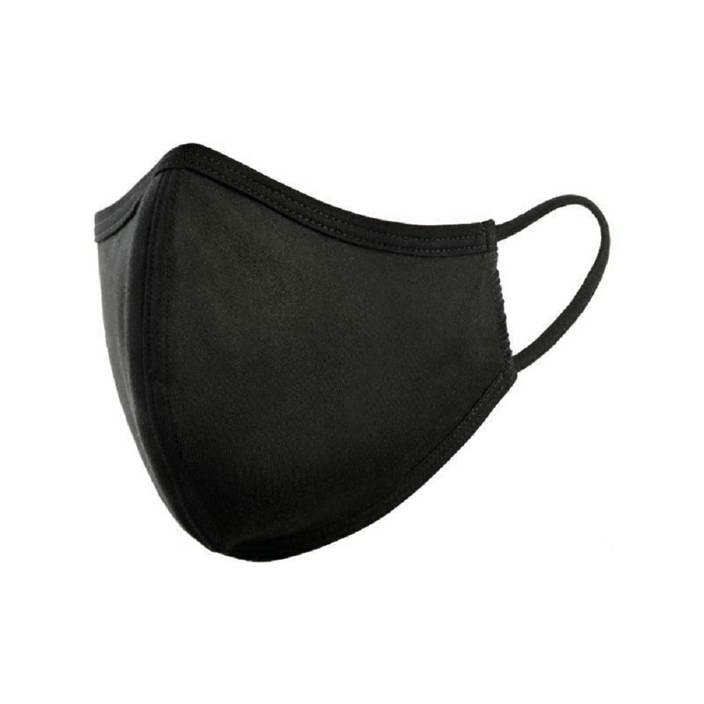 Face Mask – Center Seam Black Reusable, Washable Protective Mask – Our ...